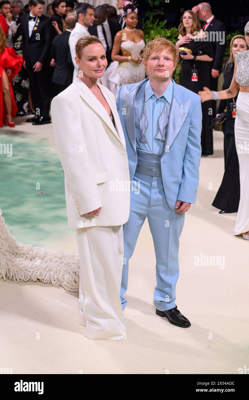 New York, USA. 6 May 2024. Stella McCartney and Ed Sheeran attending ...