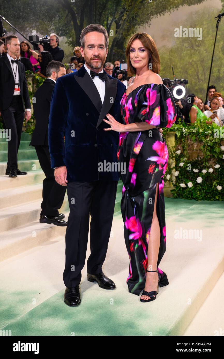 New York, USA. 6 May 2024. Matthew Macfadyen and Keeley Hawes attending ...