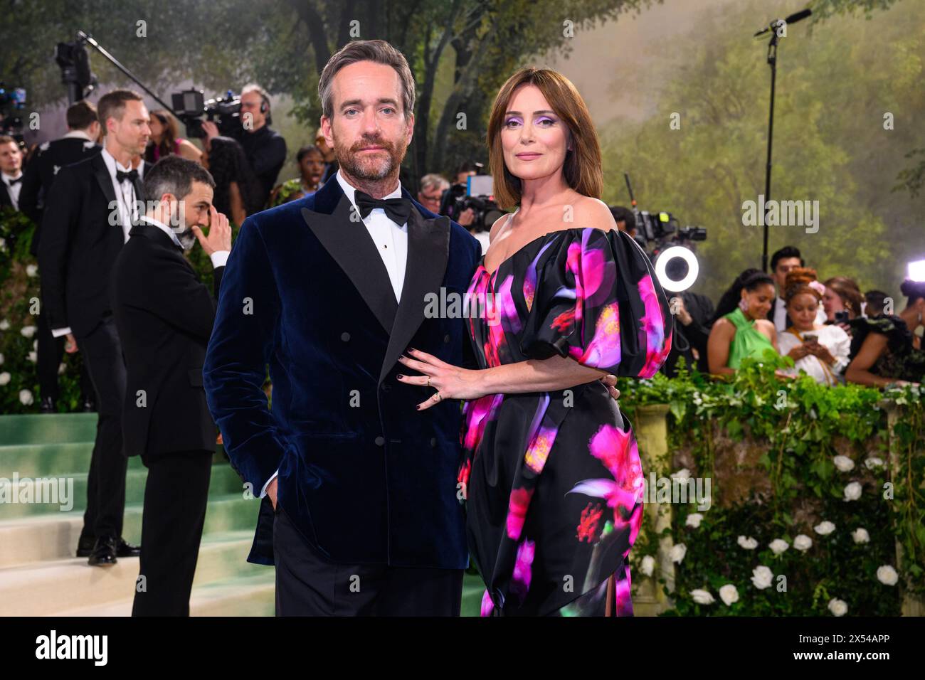 New York, USA. 6 May 2024. Matthew Macfadyen and Keeley Hawes attending ...