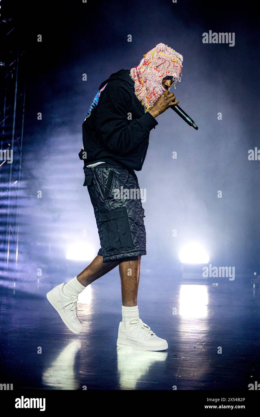 Italy 4 May 2024 Lil Tjay - Tione Jayden Merritt rapper - live at ...