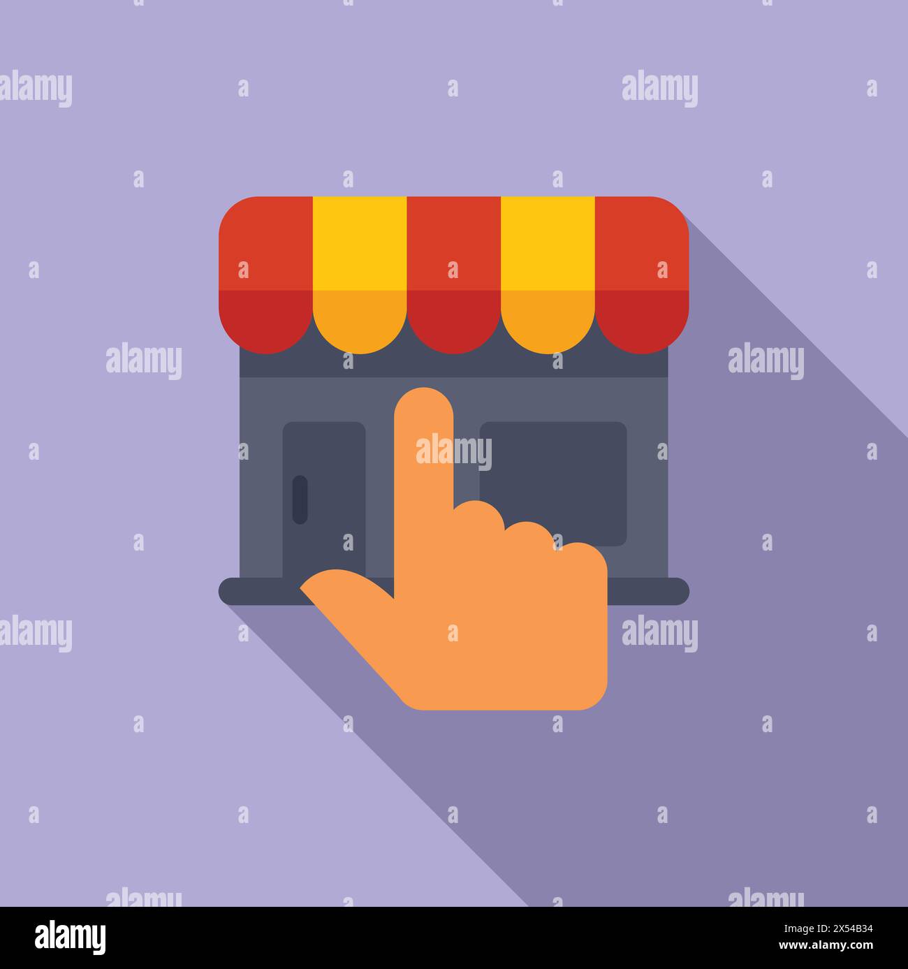 Locate online new shop icon flat vector. Street point map. Delivery app ...