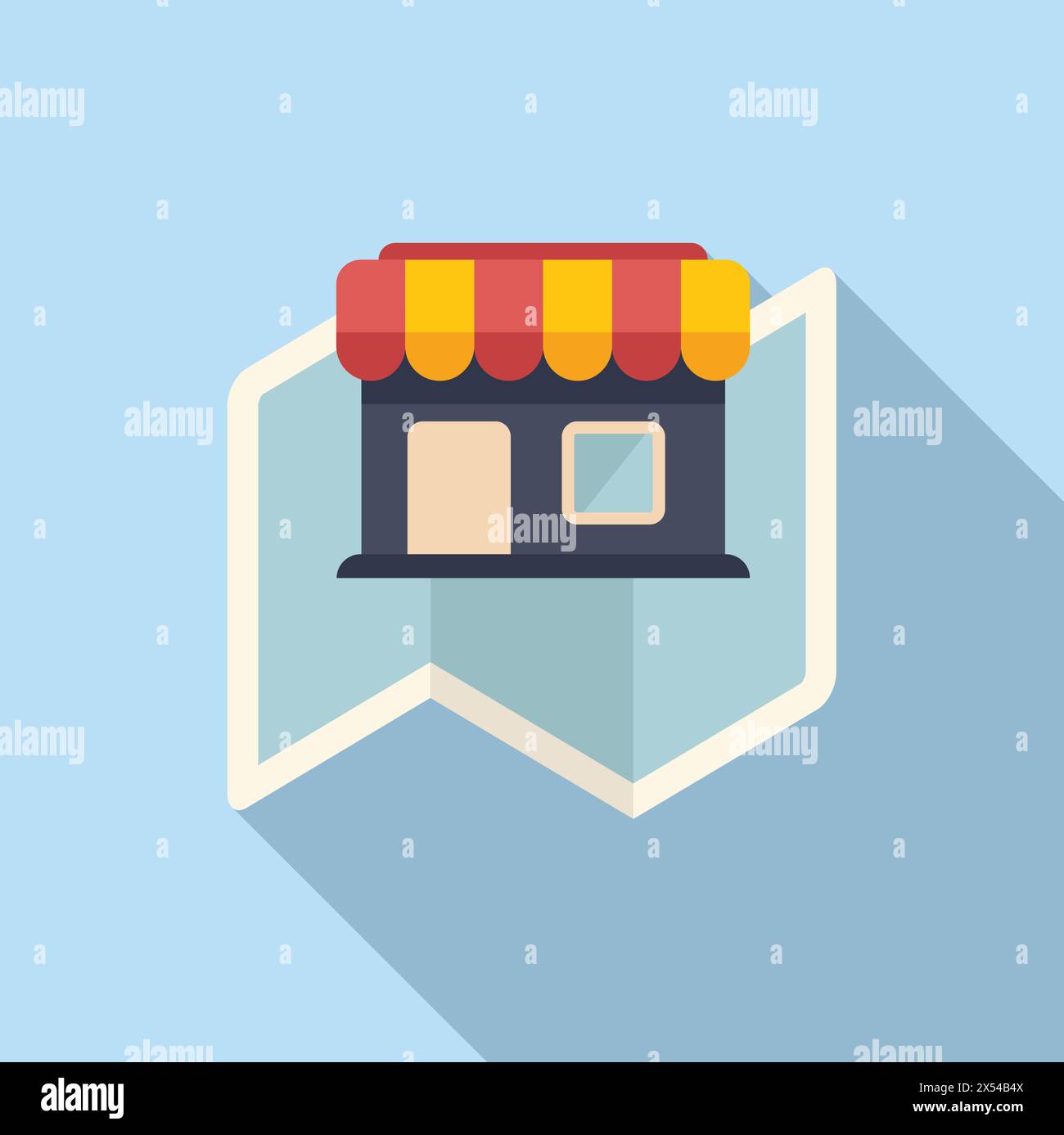 Store locator map icon flat vector. Road service. Street location shop ...
