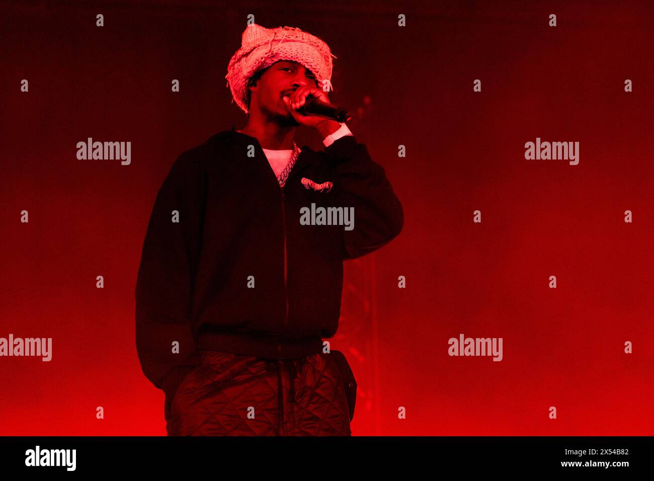 Italy 4 May 2024 Lil Tjay - Tione Jayden Merritt rapper - live at ...