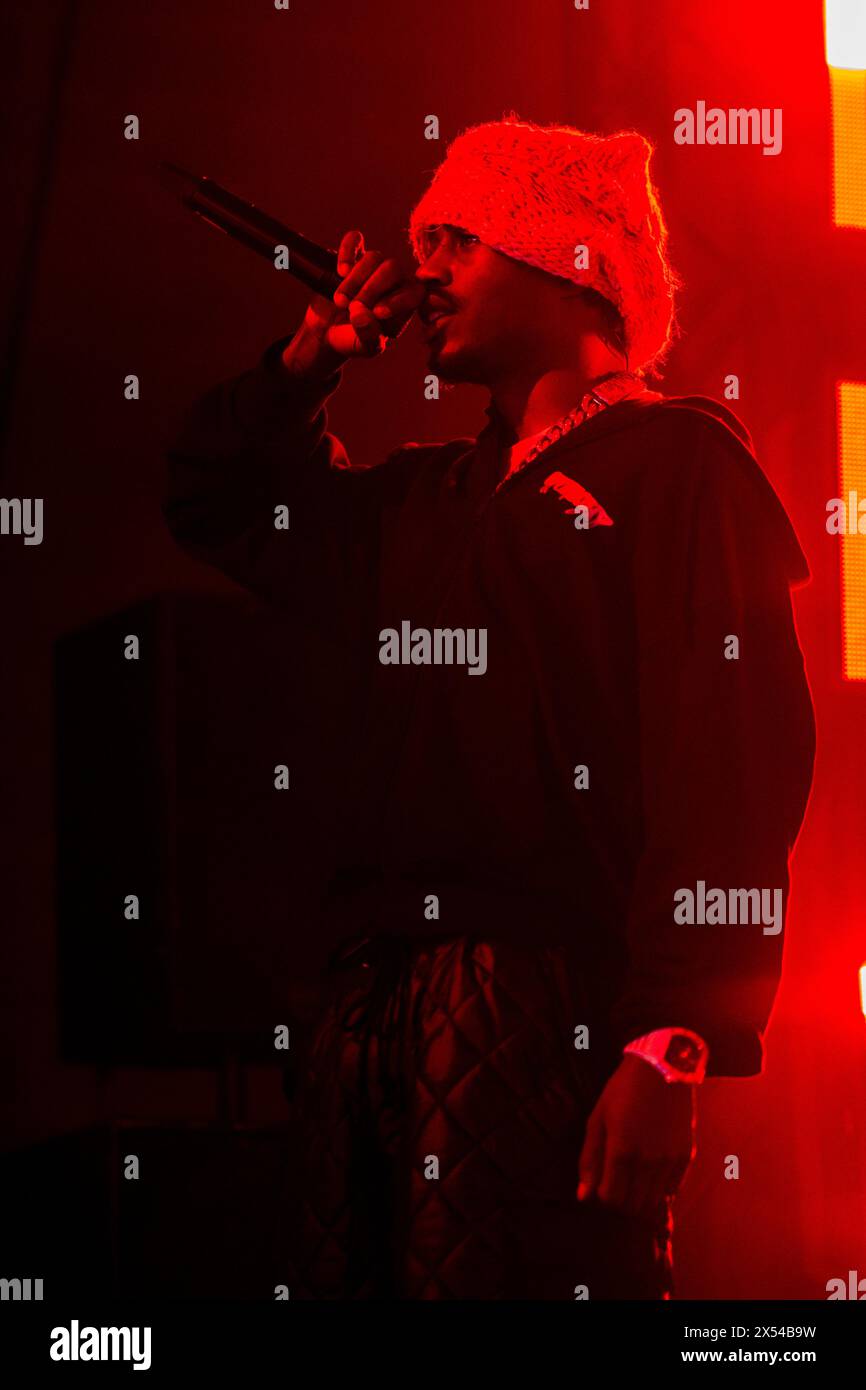 Italy 4 May 2024 Lil Tjay - Tione Jayden Merritt rapper - live at ...