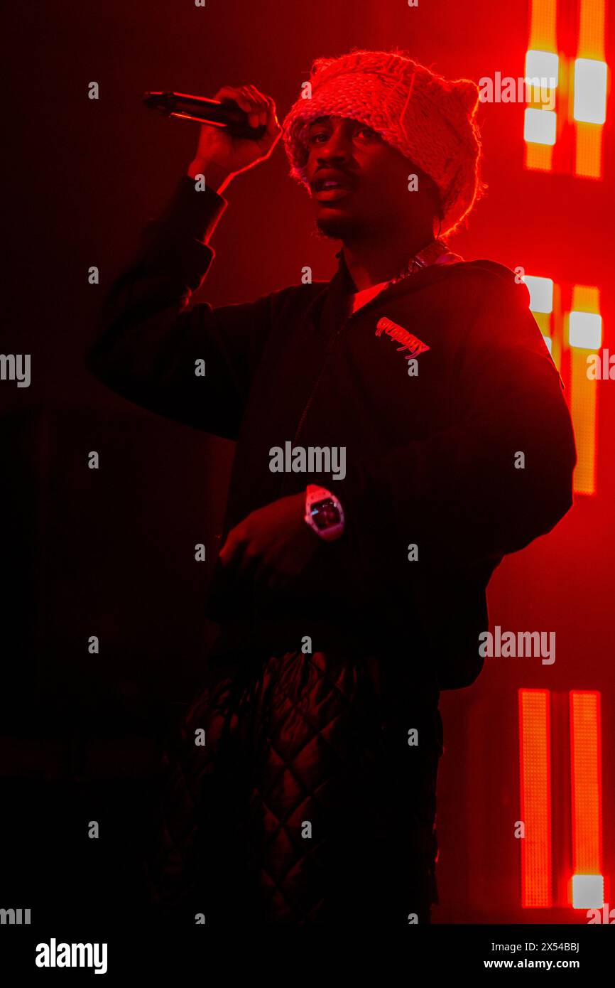 Italy 4 May 2024 Lil Tjay - Tione Jayden Merritt rapper - live at ...