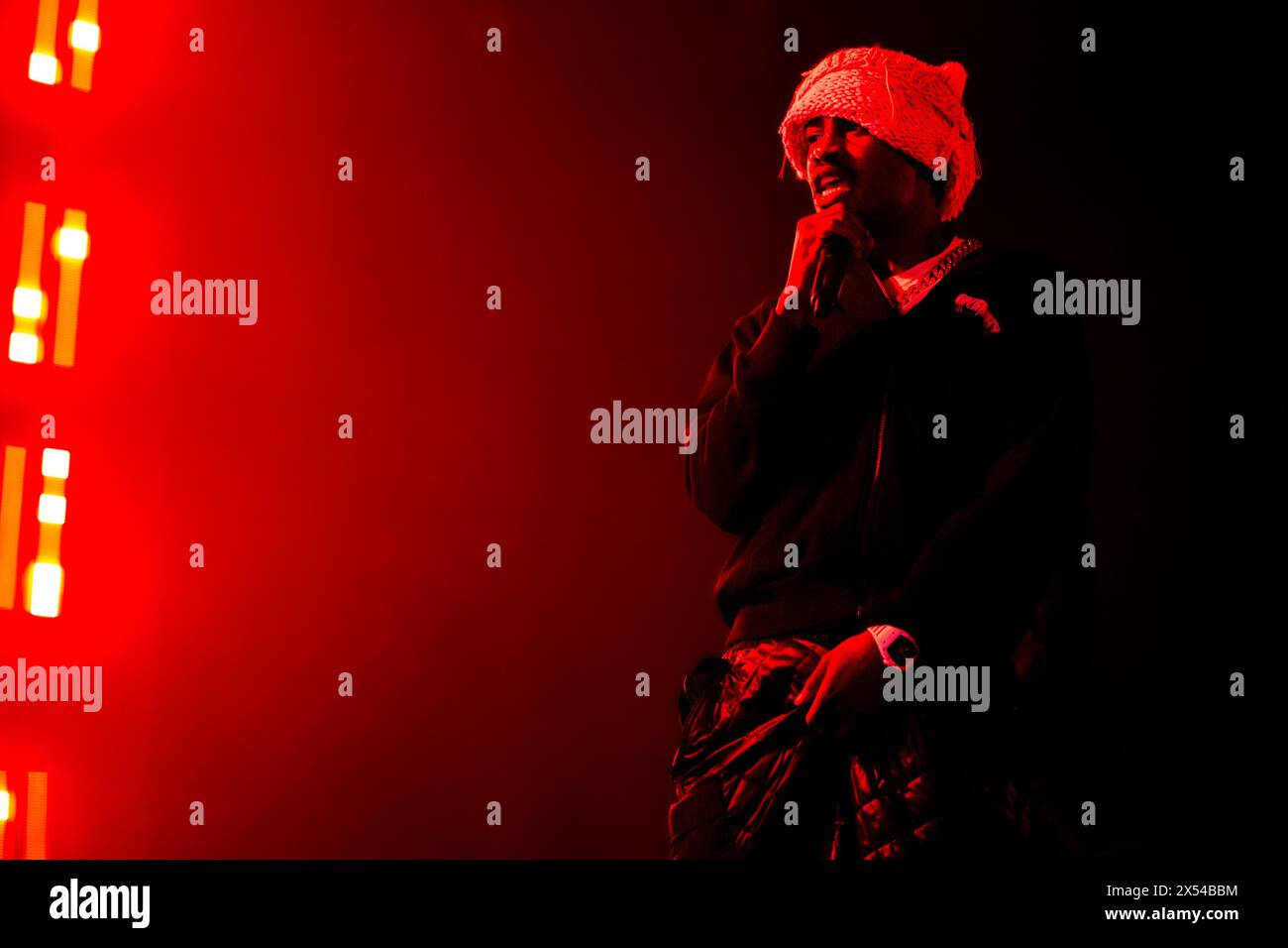 Italy 4 May 2024 Lil Tjay - Tione Jayden Merritt rapper - live at ...