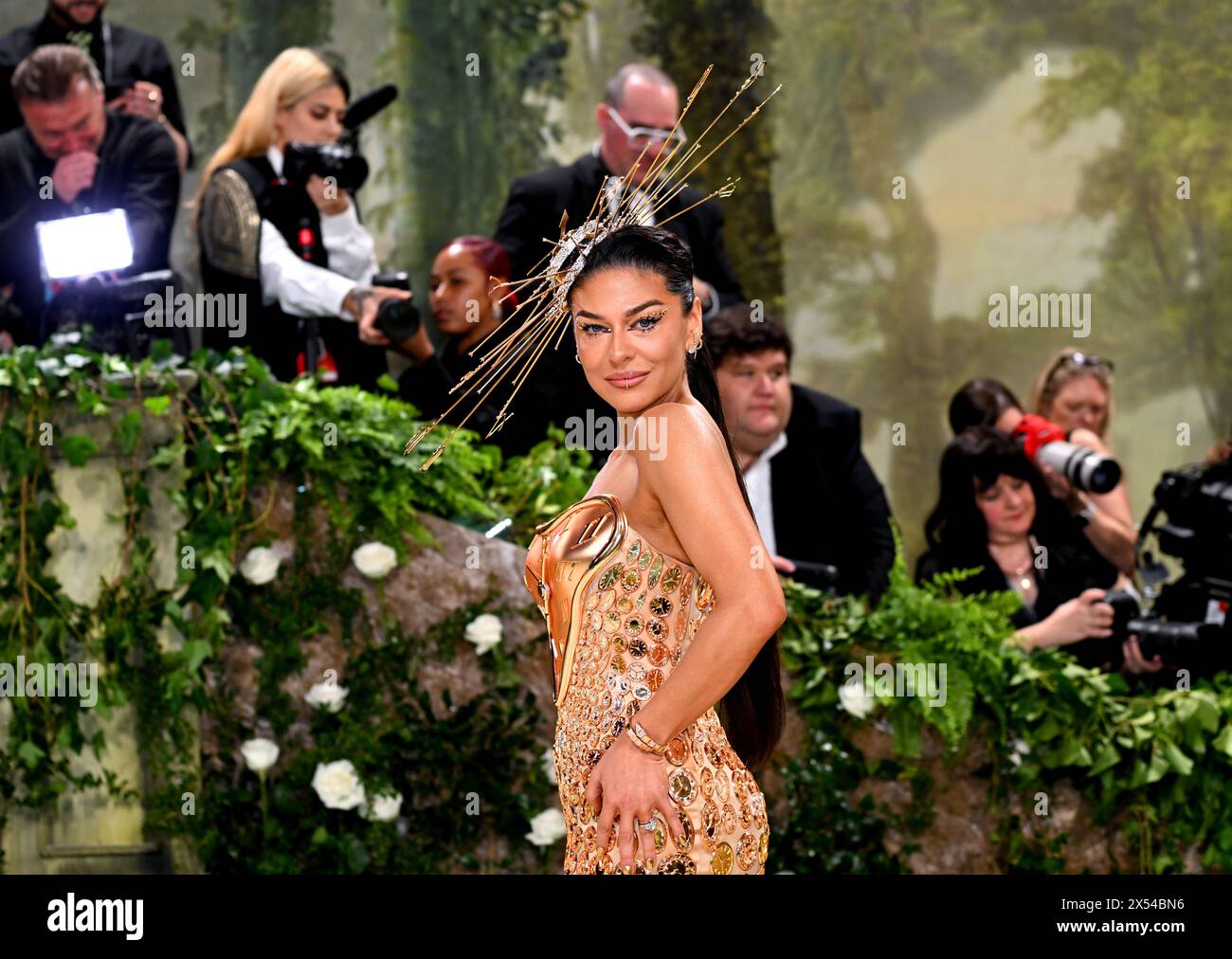 Sabrina Harrison attending the Metropolitan Museum of Art Costume ...