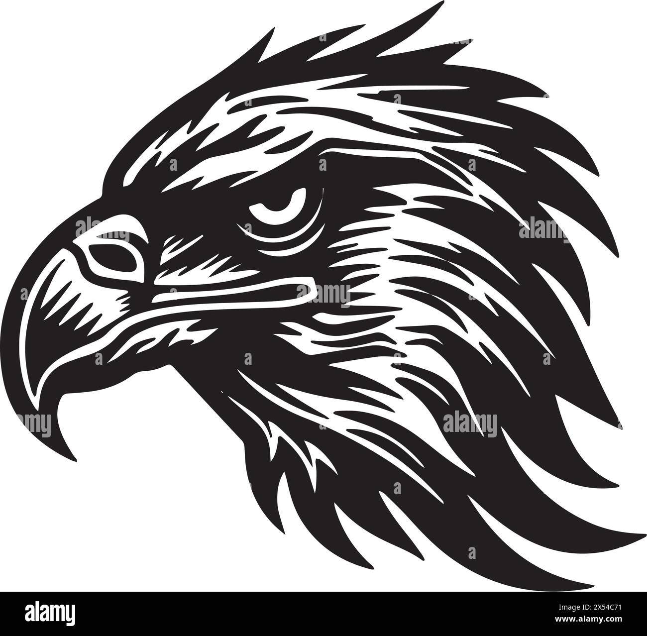 Black white illustration detailed Stock Vector Images - Alamy