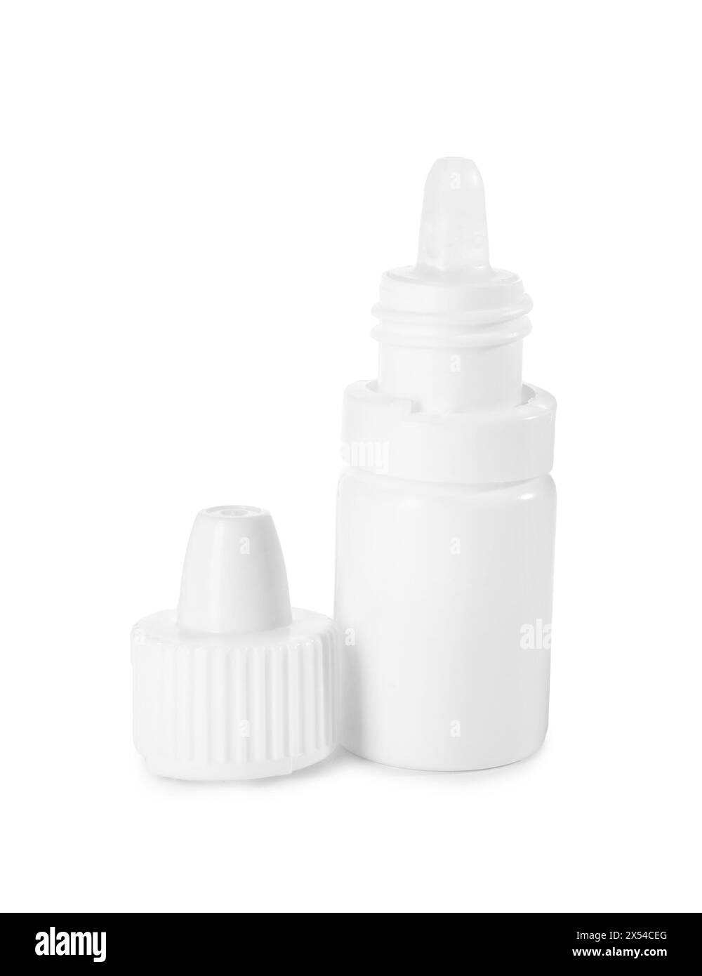 Bottle of medical drops isolated on white Stock Photo - Alamy