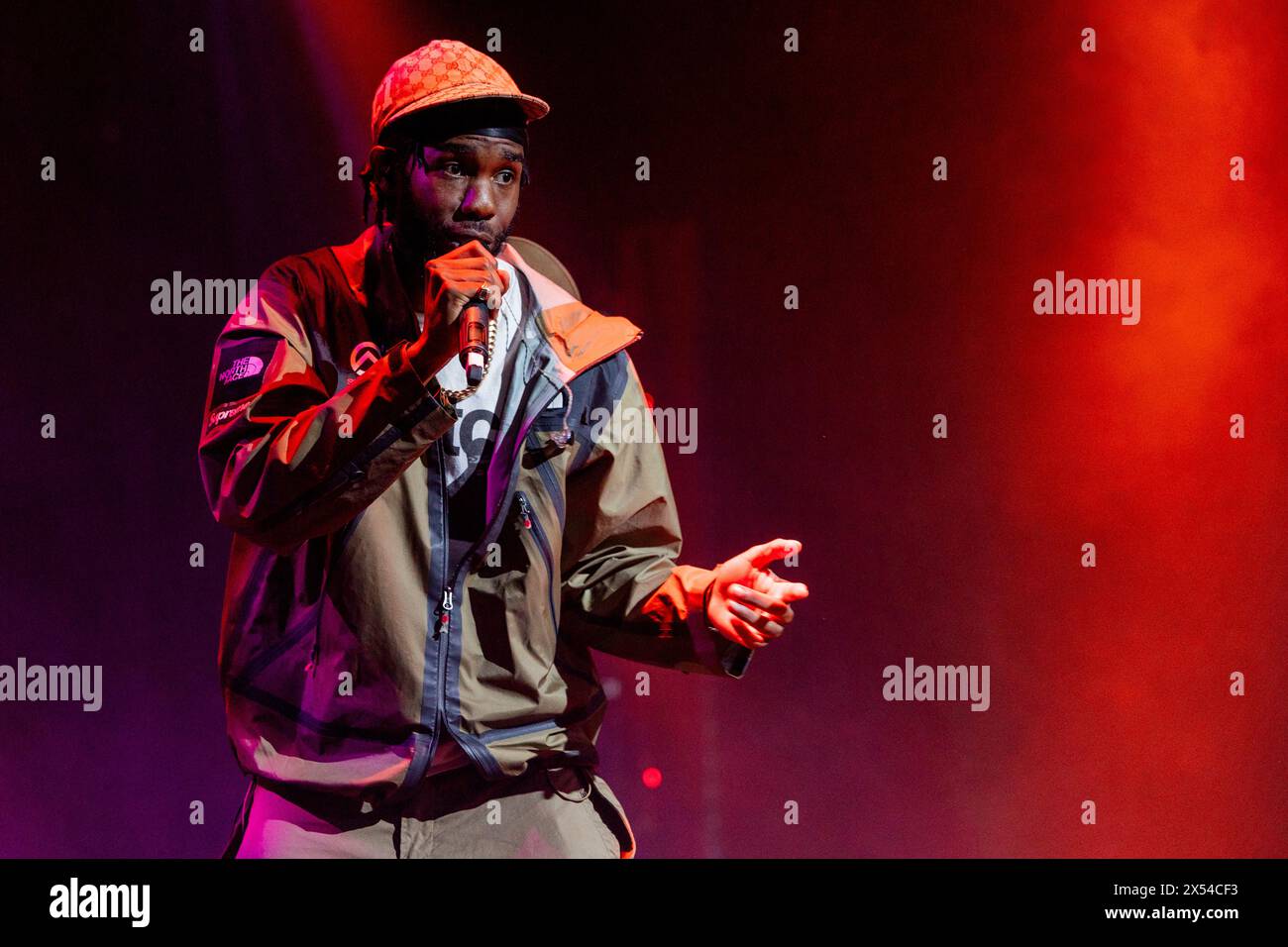 Italy 4 May 2024 Sainté - rapper - live at Alcatraz Milan © Andrea ...