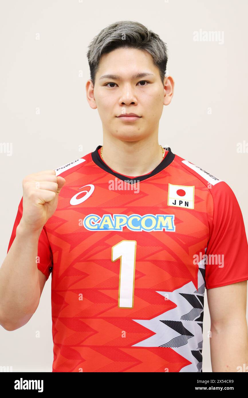 Tokyo, Japan. 7th May, 2024. Yuji Nishida (JPN) Volleyball : Japan Volleyball national team ...