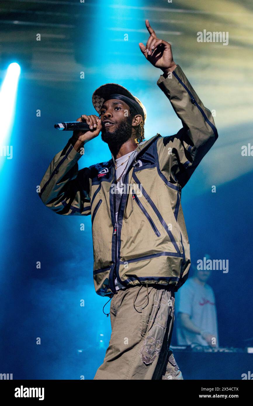 Italy 4 May 2024 Sainté - rapper - live at Alcatraz Milan © Andrea ...