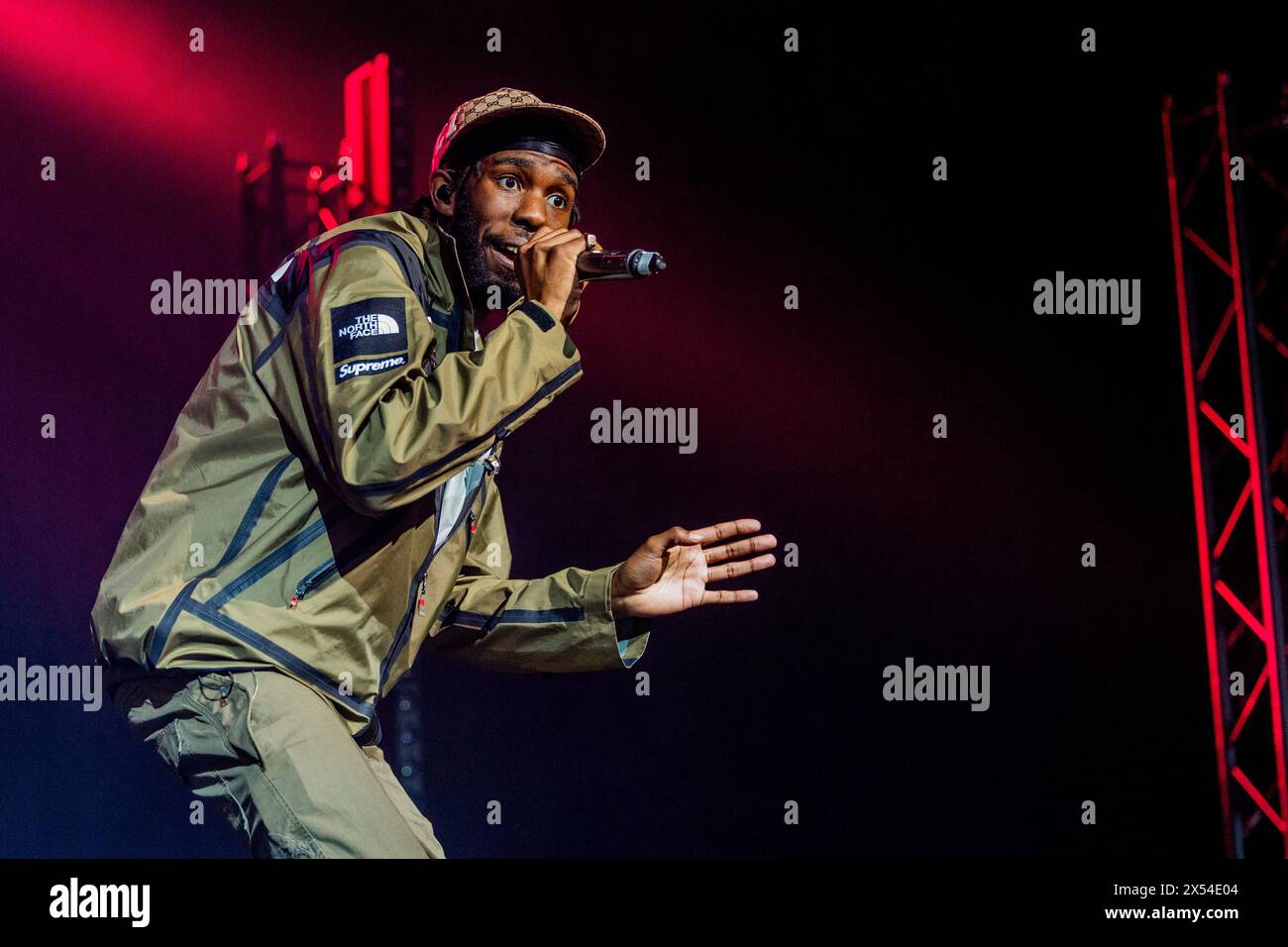 Italy 4 May 2024 Sainté - rapper - live at Alcatraz Milan © Andrea ...