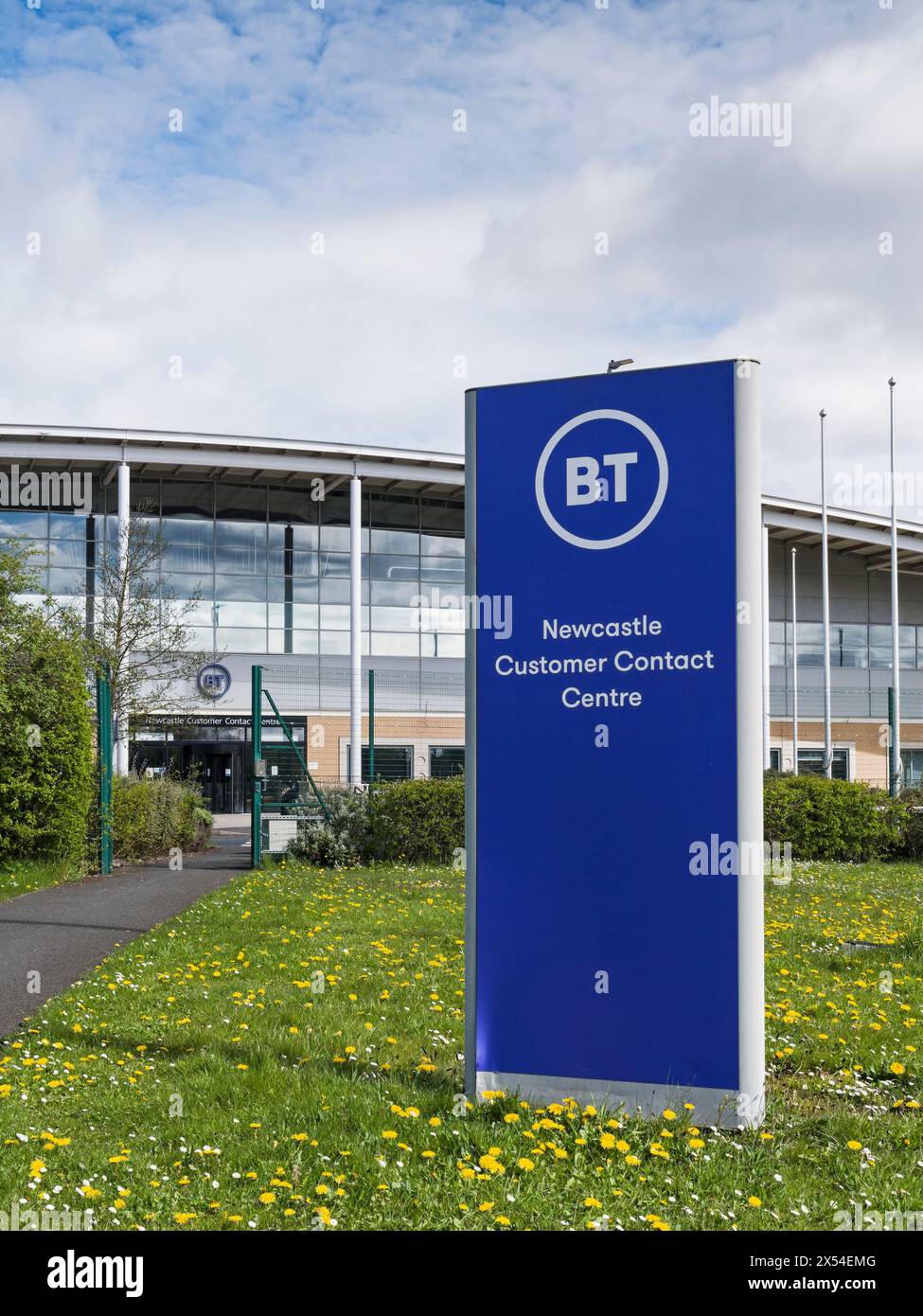 British Telecom call centre at Longbenton, UK Stock Photo - Alamy