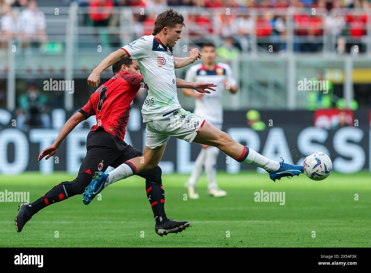 Milan, Italy. 05th May, 2024. Morten Frendrup of Genoa CFC seen in ...