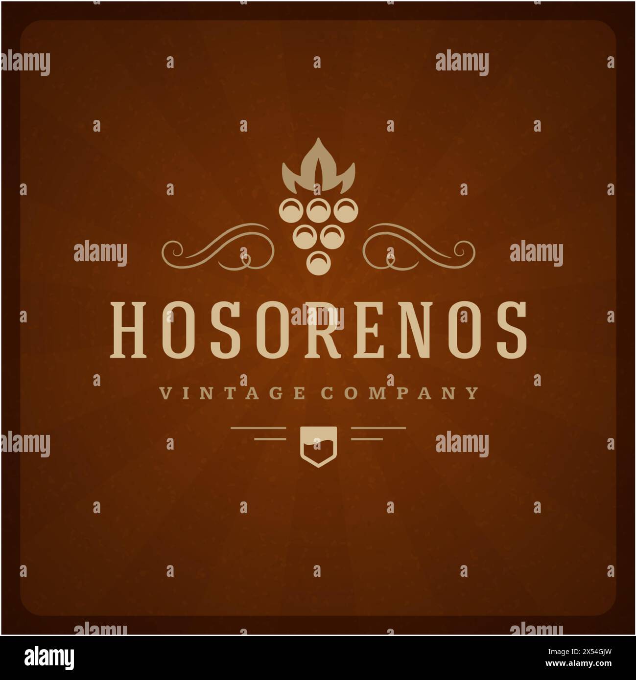 Restaurant Shop Design Element in Vintage Style for Logotype, Label ...