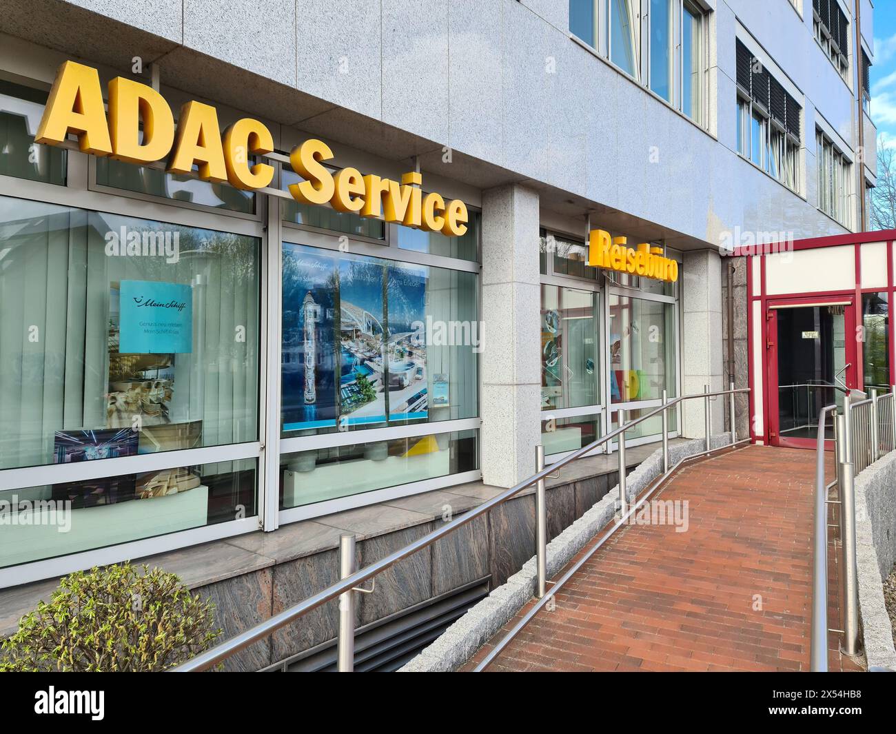 Kiel, Germany - 04. May 2024: The logo of the German automobile club ...