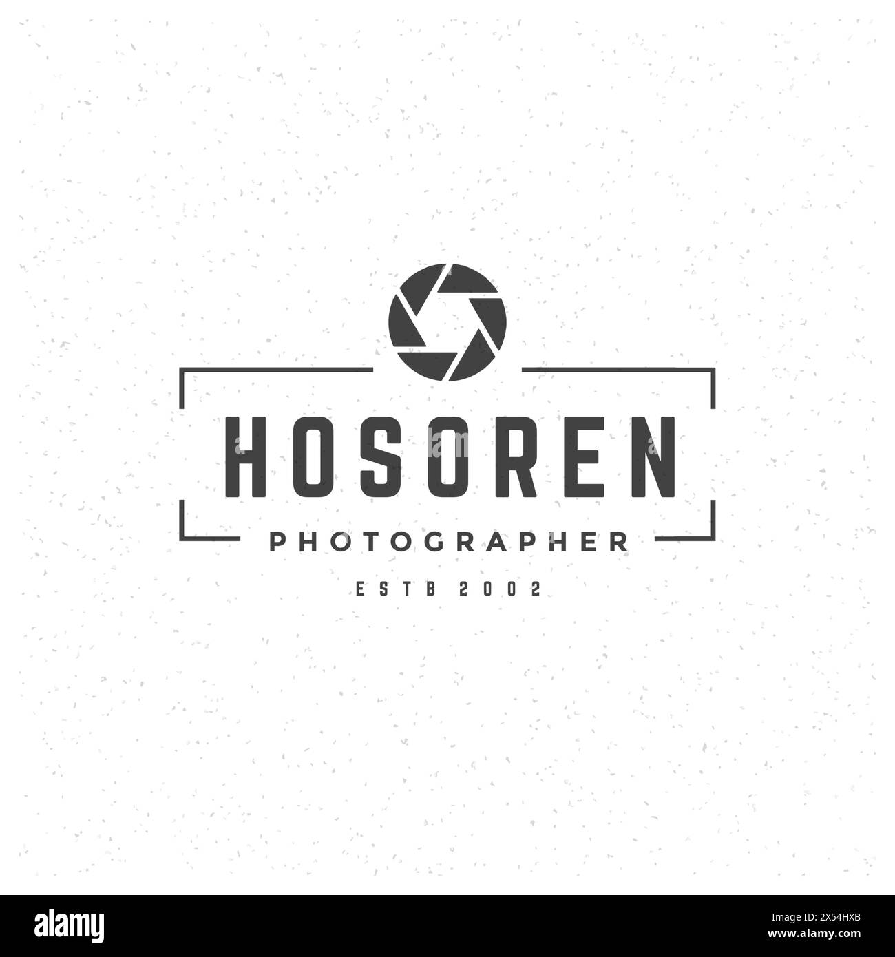 Photographer Design Element in Vintage Style for Logotype, Label, Badge ...