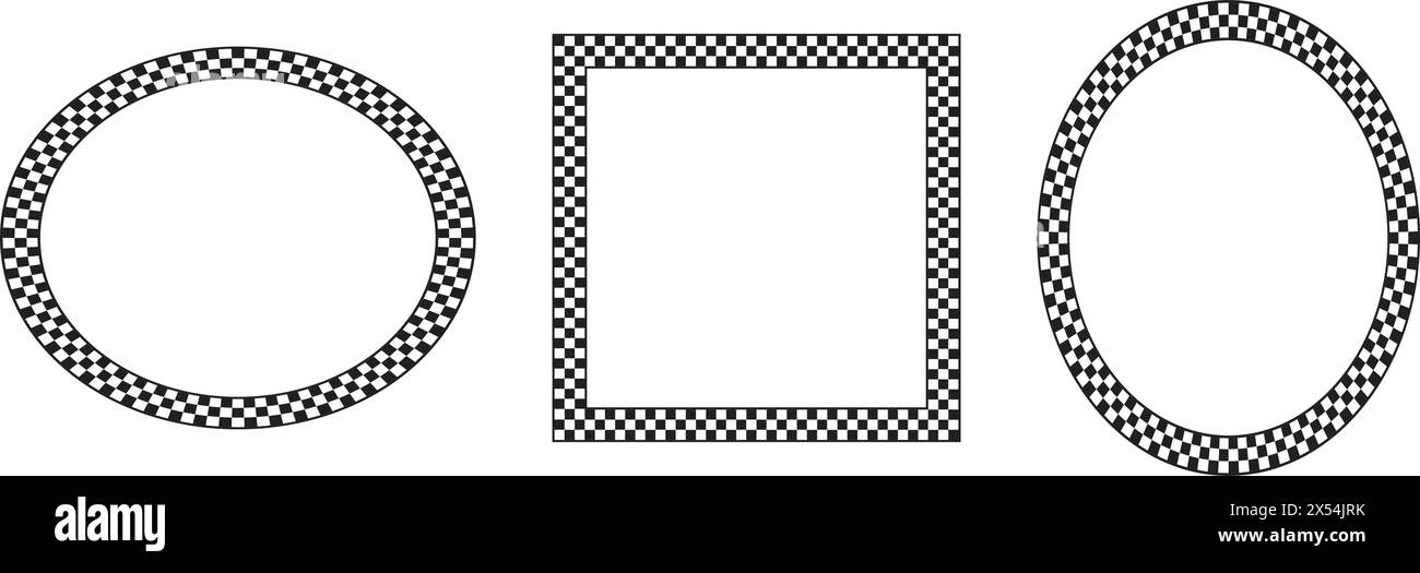 Chequred flag vector hi-res stock photography and images - Alamy