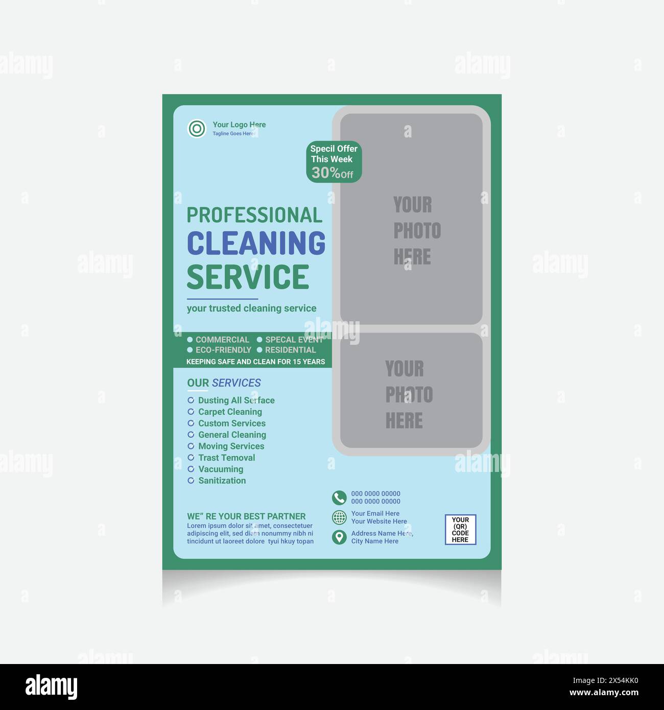 Set cleaning service characters Stock Vector Images - Alamy