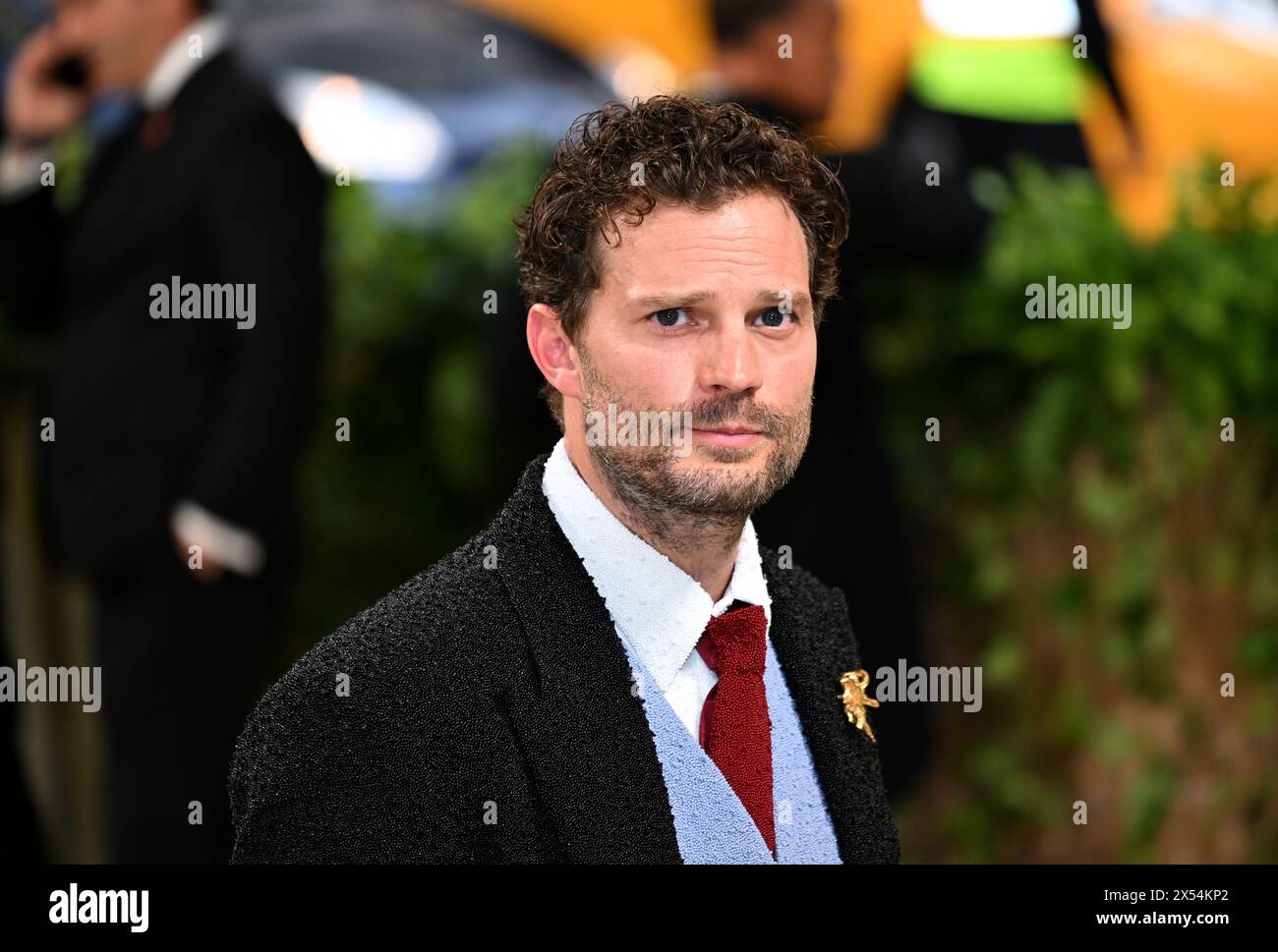 Jamie Dornan attending the Metropolitan Museum of Art Costume Institute ...