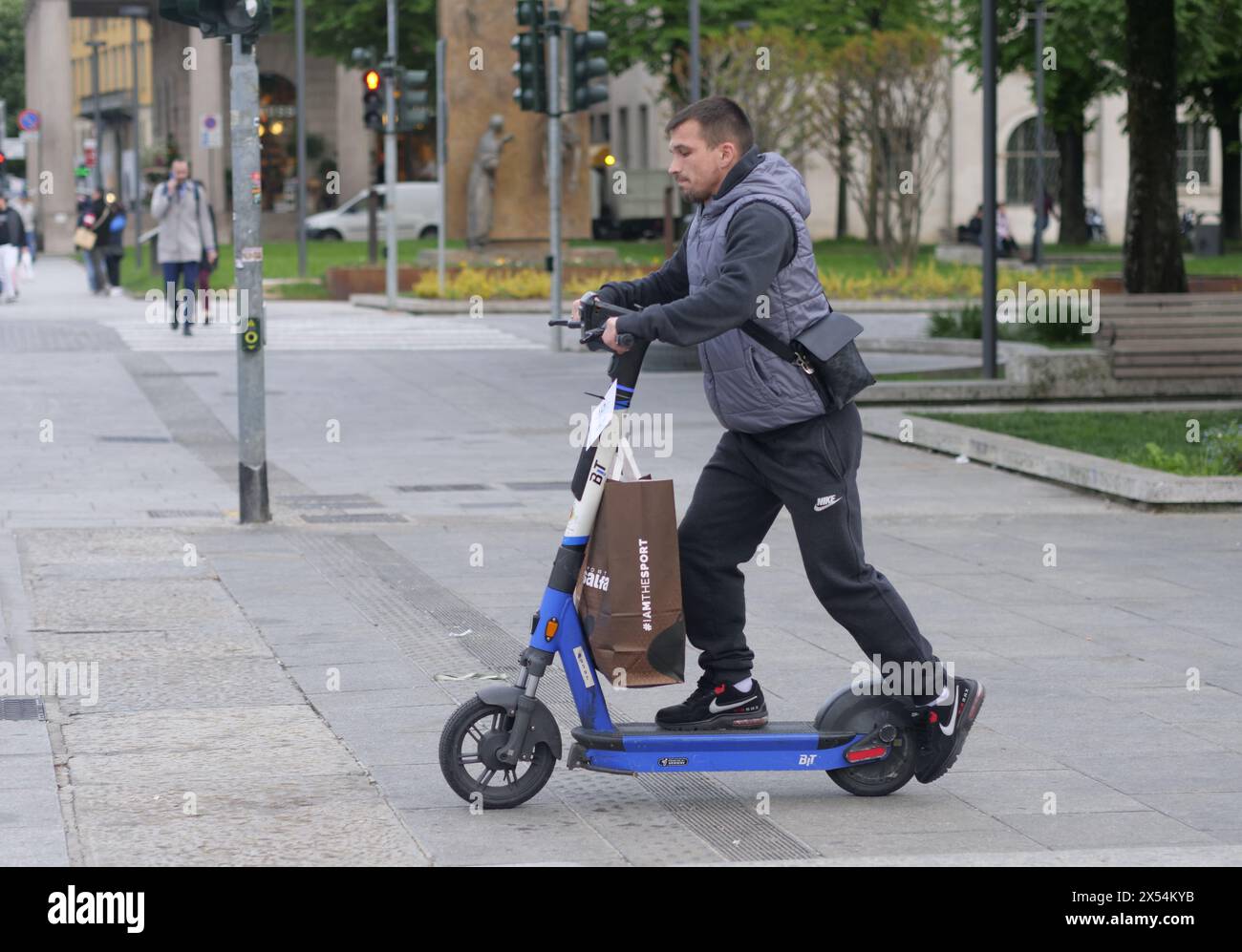 Bergamo, . 07th May, 2024. Thanks to the new green policies and incentives for sustainable ...