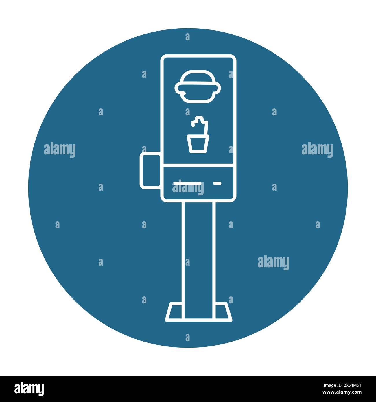 Self checkout machine Stock Vector Images - Alamy