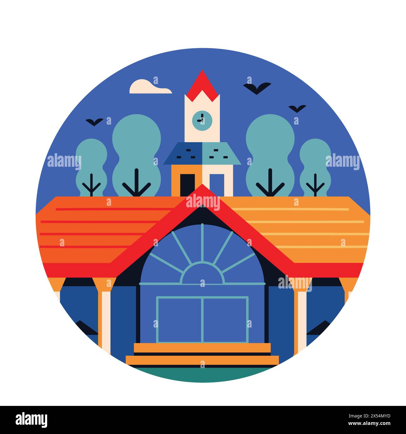 The town hall museum Cut Out Stock Images & Pictures - Alamy