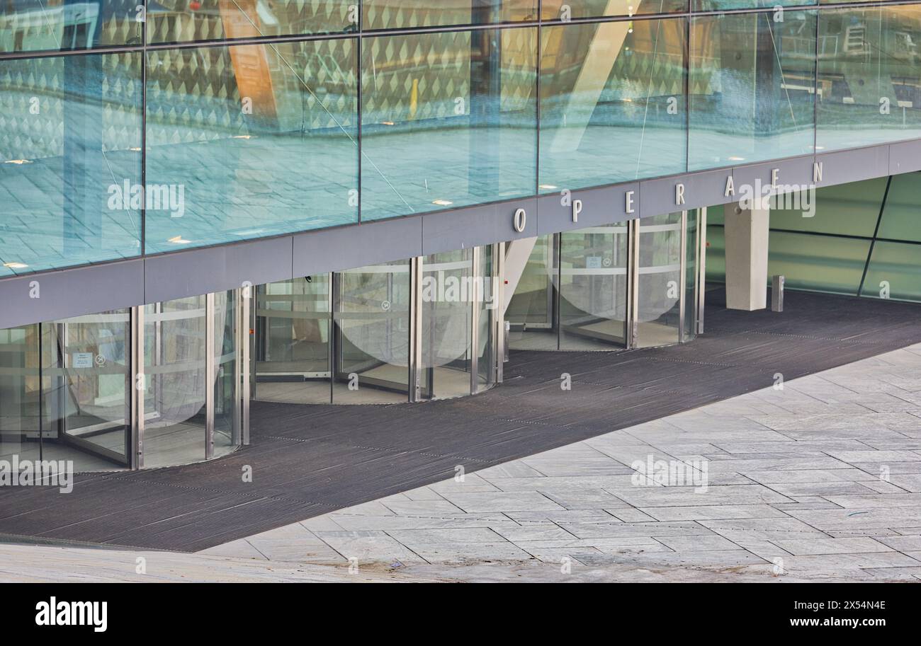 21st century design (2008) of Oslo Opera House home of the Norwegian ...