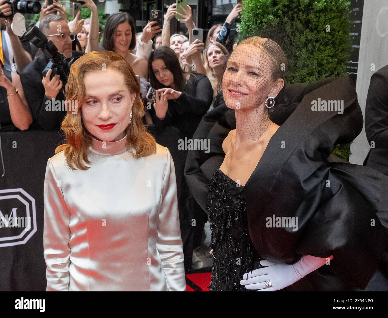 Isabelle Huppert and Naomi Watts departs The Mark Hotel for the 2024 ...