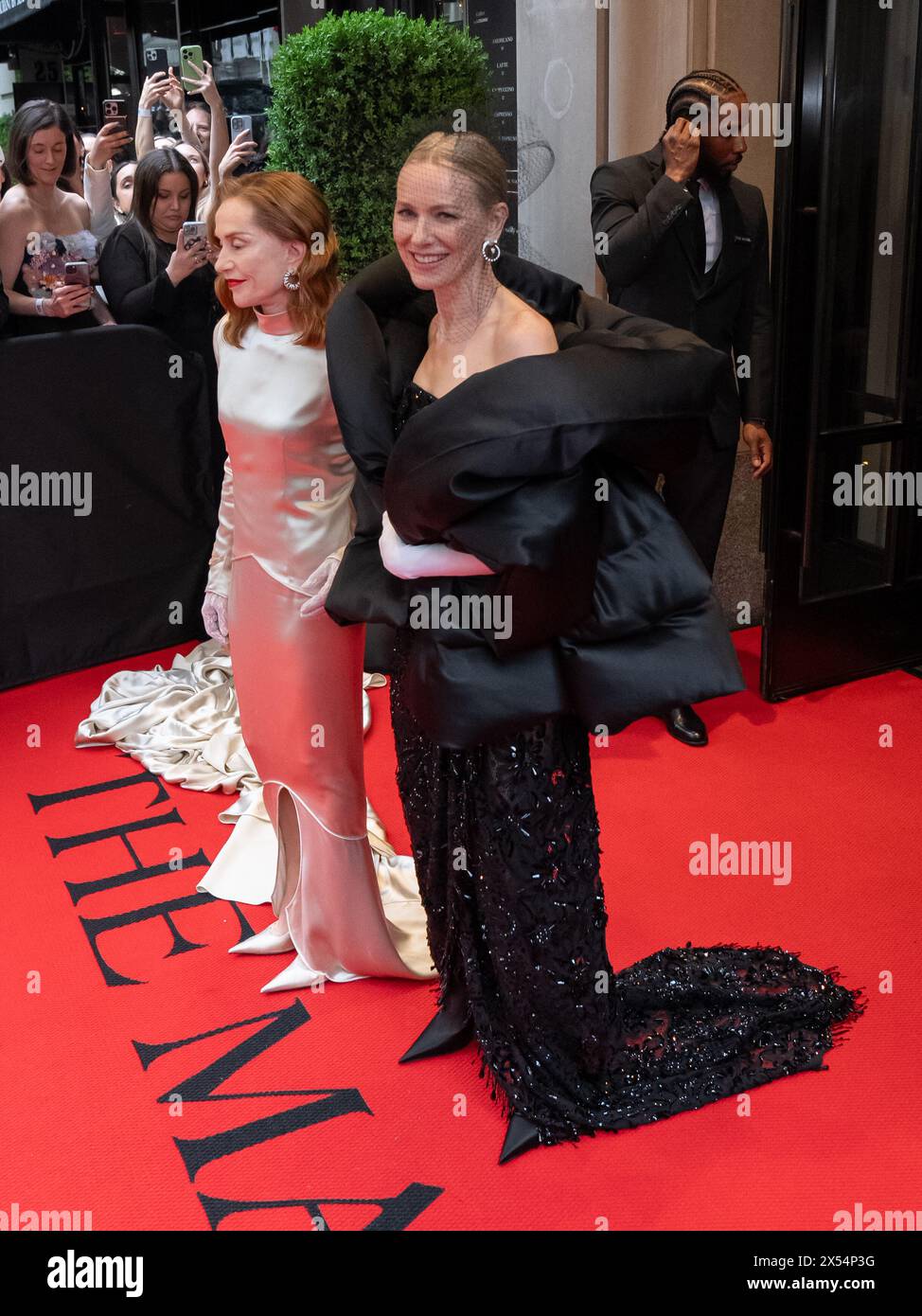 Isabelle Huppert and Naomi Watts departs The Mark Hotel for the 2024 ...
