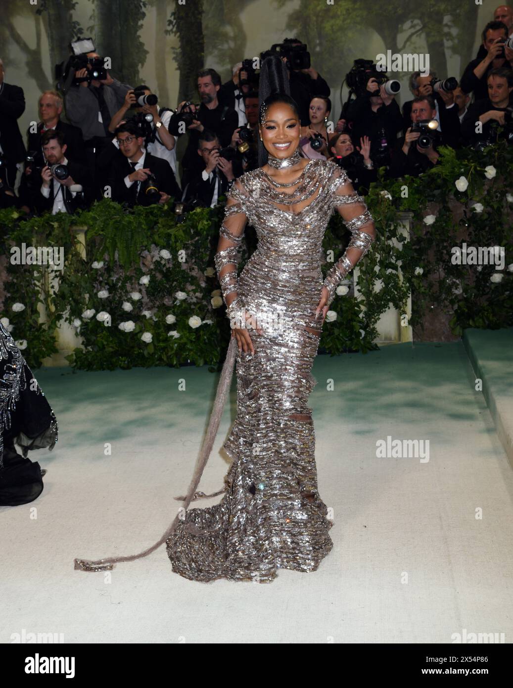 May 6, 2024, New York, New York, USA: Keke Palmer attends the 2024 Met ...