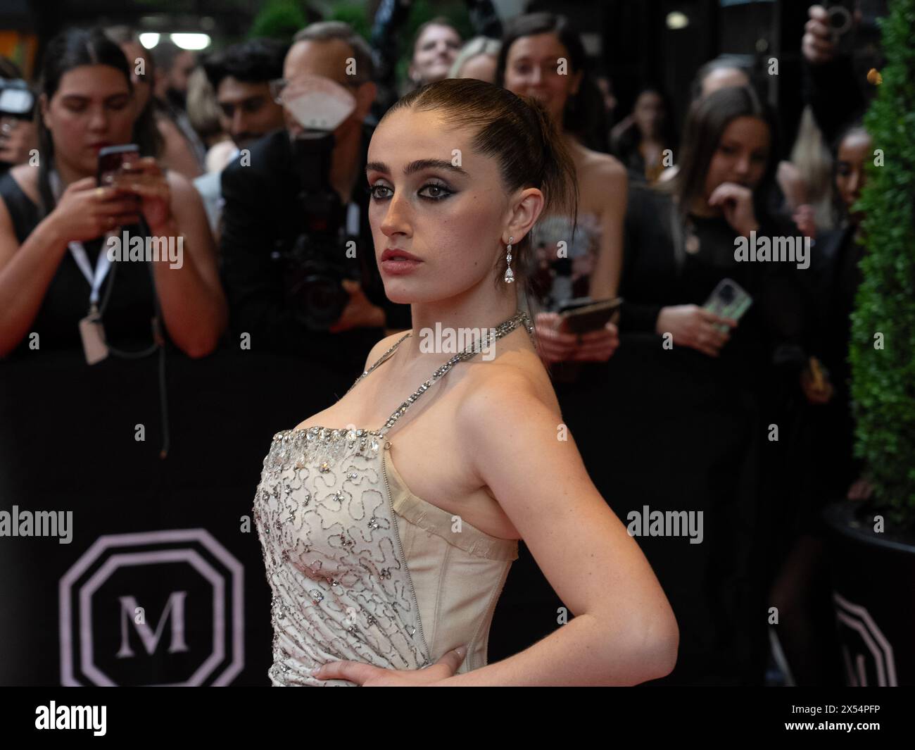Rachel Sennott departs The Mark Hotel for the 2024 Met Gala in New York ...