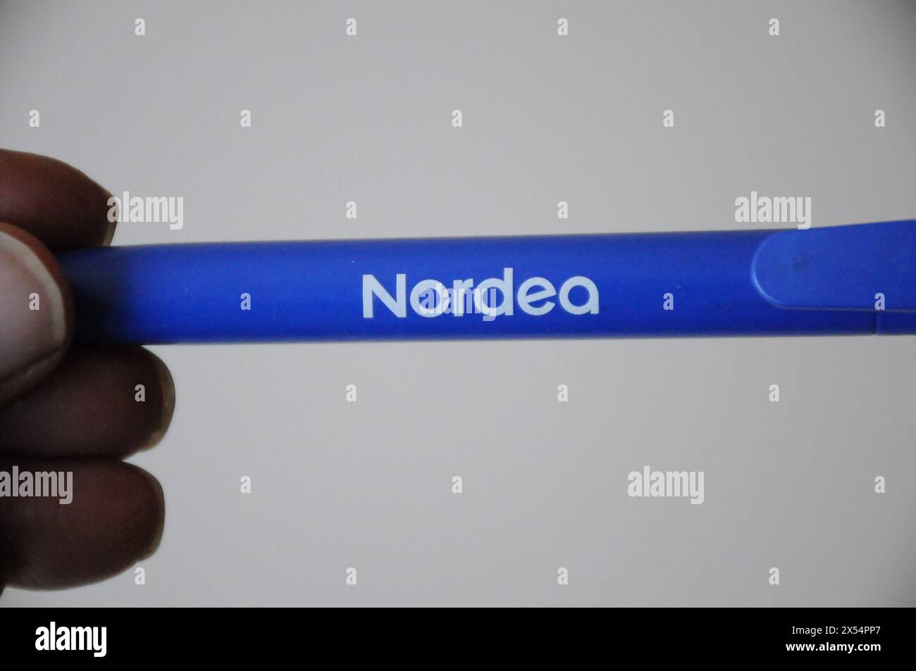 Copenhagen, Denmark /07 Msyl 2024/Nordea bank' branch in danish capital ...