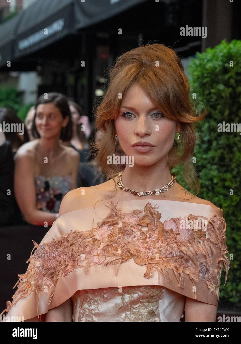 Ivy Getty departs The Mark Hotel for the 2024 Met Gala in New York, New ...