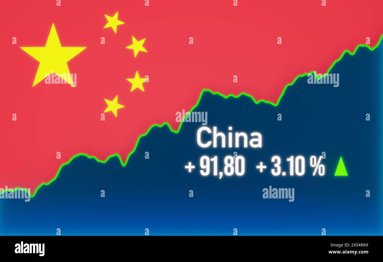 Belgium stock market up, rising chart. Belgian stock market up. Rising ...