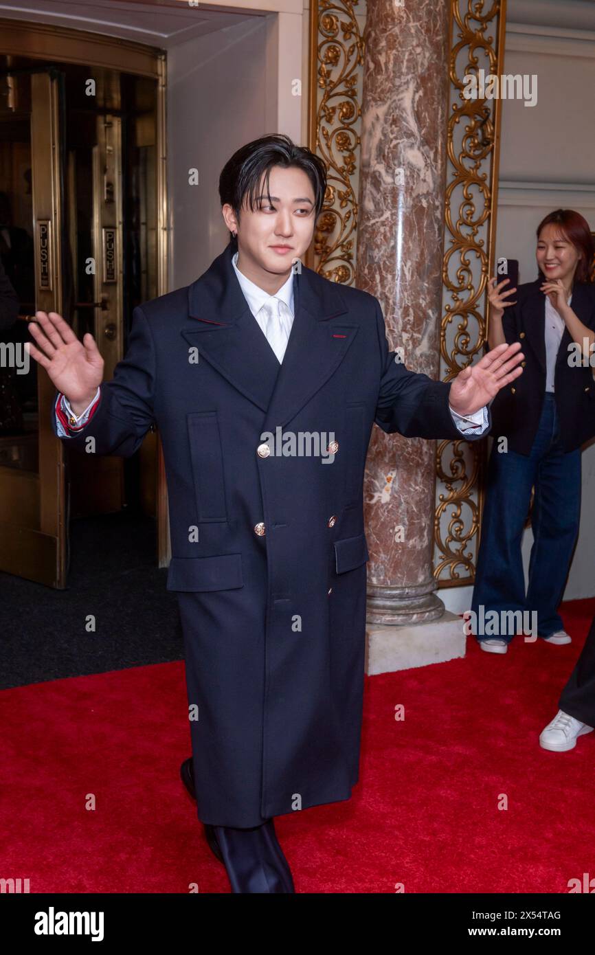 New York, United States. 06th May, 2024. Changbin of Stray Kids departs ...