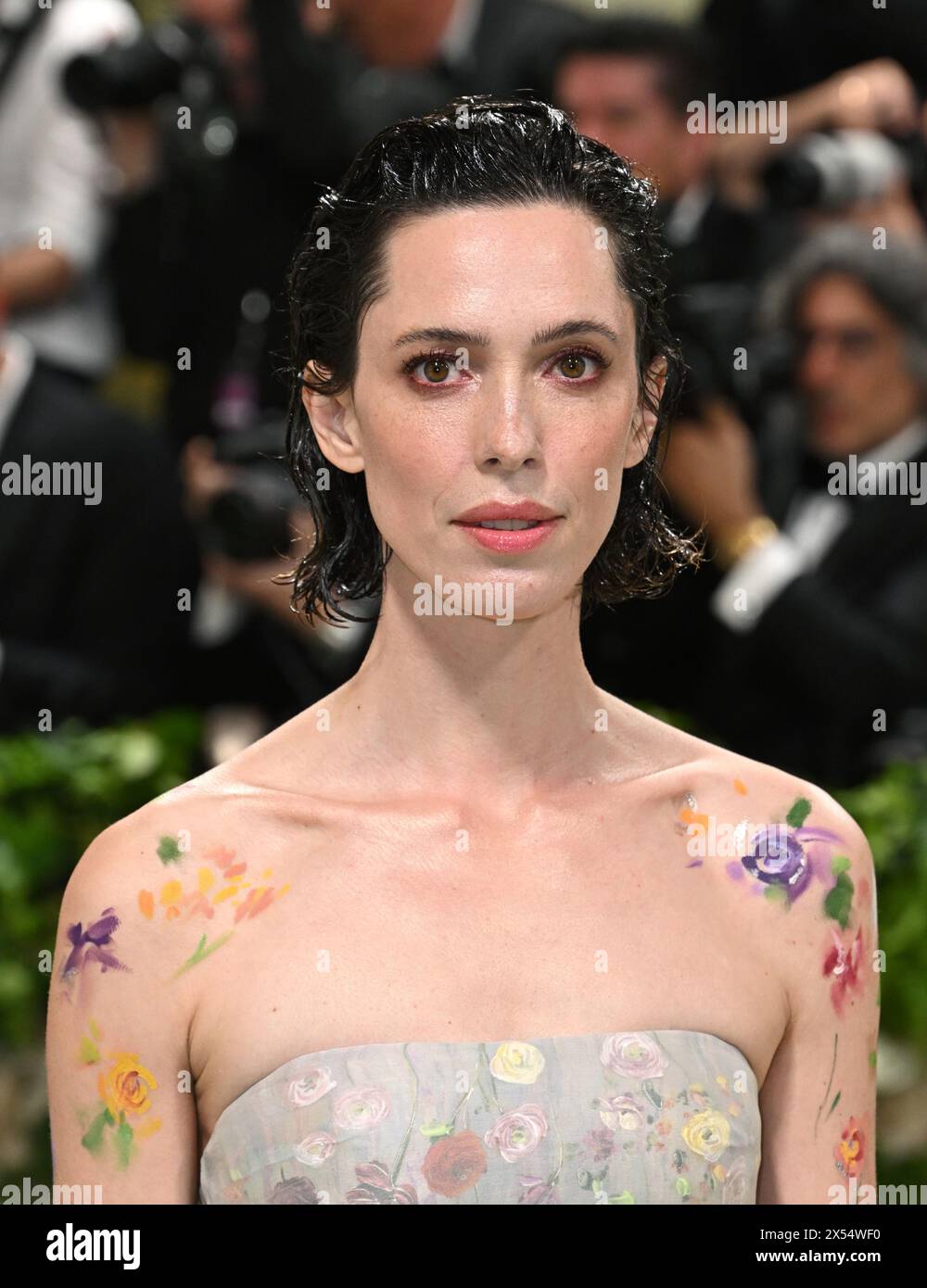 New York, USA. May 6th, 2024. Rebecca Hall arriving at The Met Gala ...