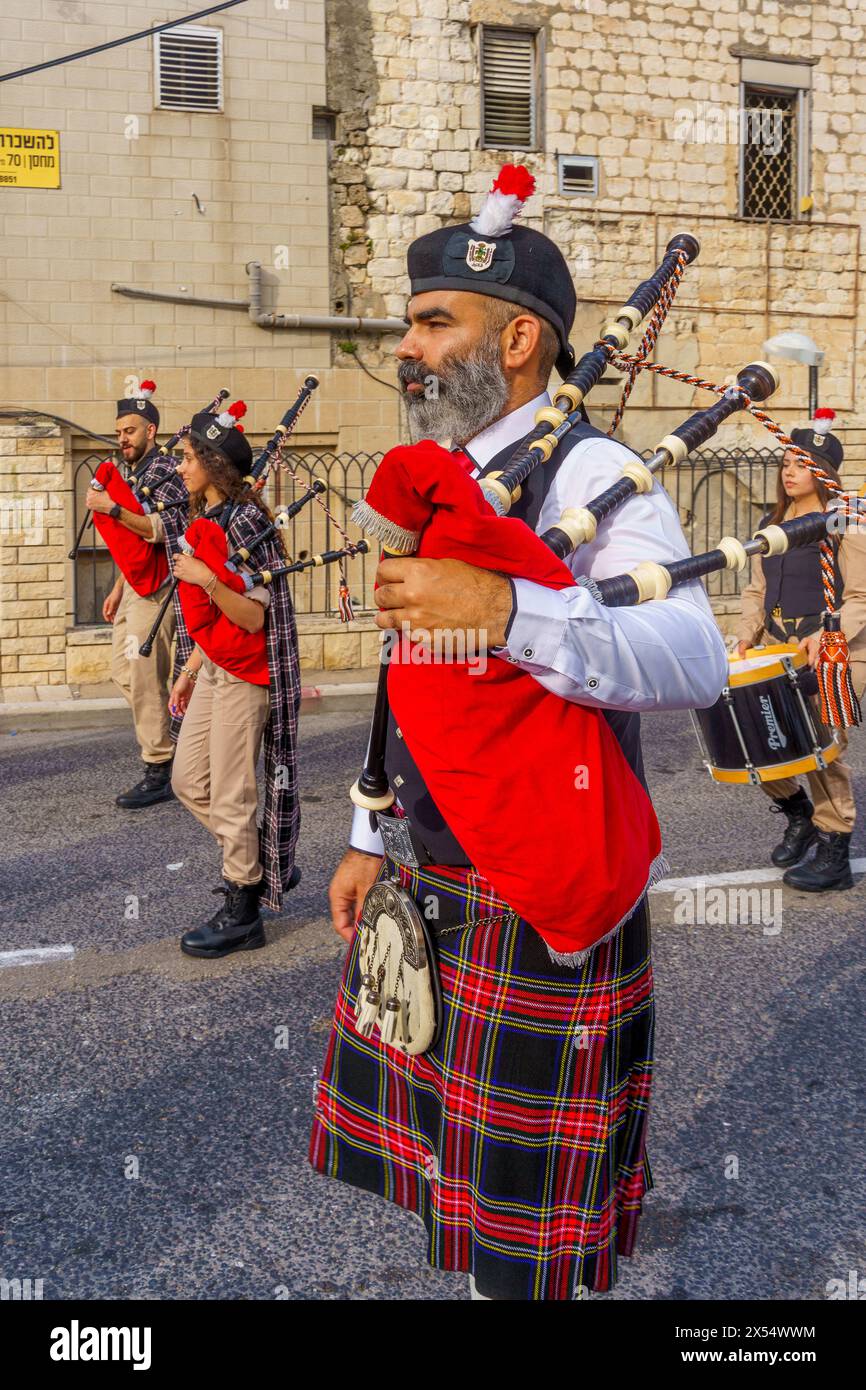 Haifa, Israel - May 04, 2024: Local Arab Orthodox Christians celebrate ...