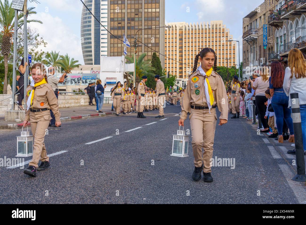 Haifa, Israel - May 04, 2024: Local Arab Orthodox Christians celebrate ...