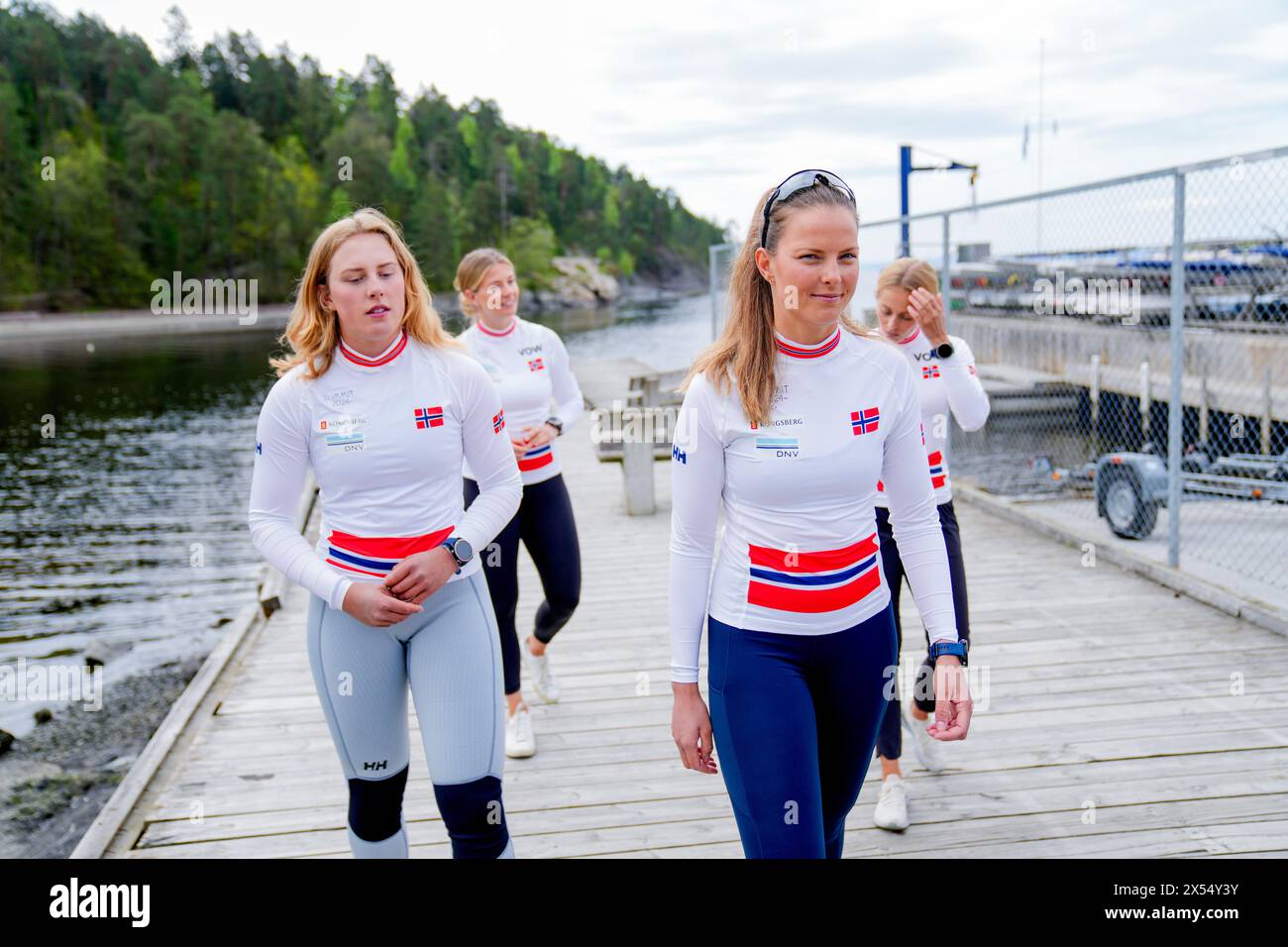 Oslo 20240507.Mina Mobekk, Helene Naess, Line Flem Host and Marie ...