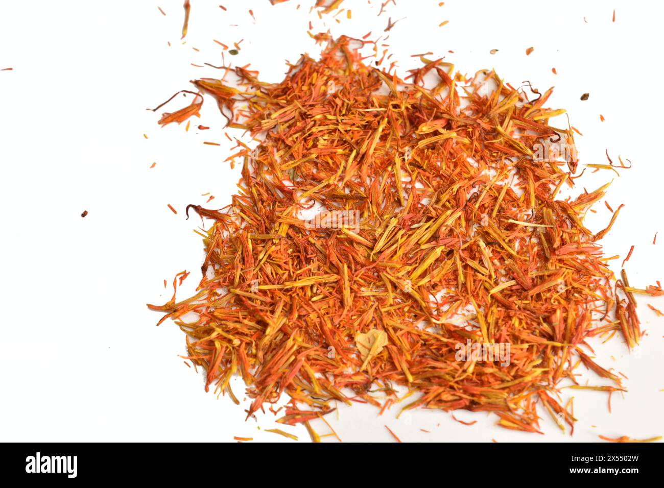 Ground saffron spice for cooking meat dishes Stock Photo - Alamy