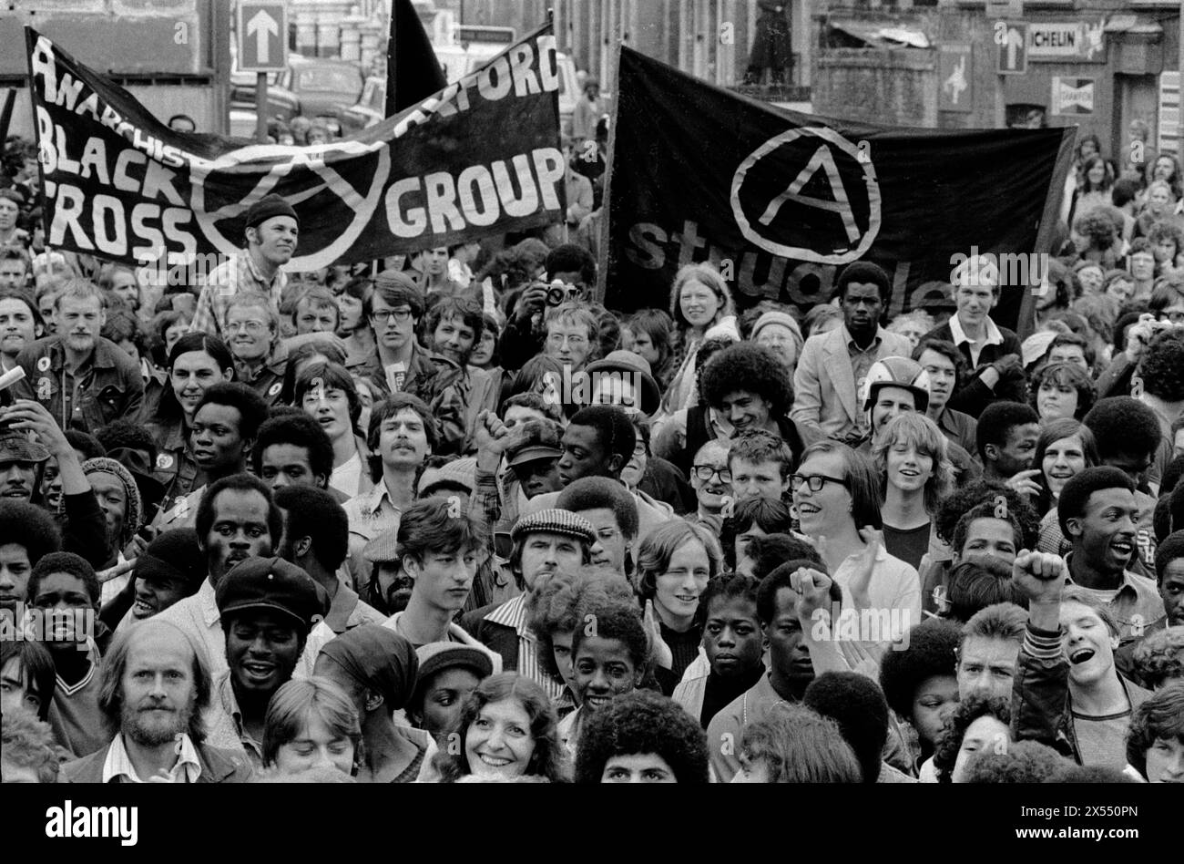 Antichrists, the Black Cross group at the Battle of Lewisham, the New ...