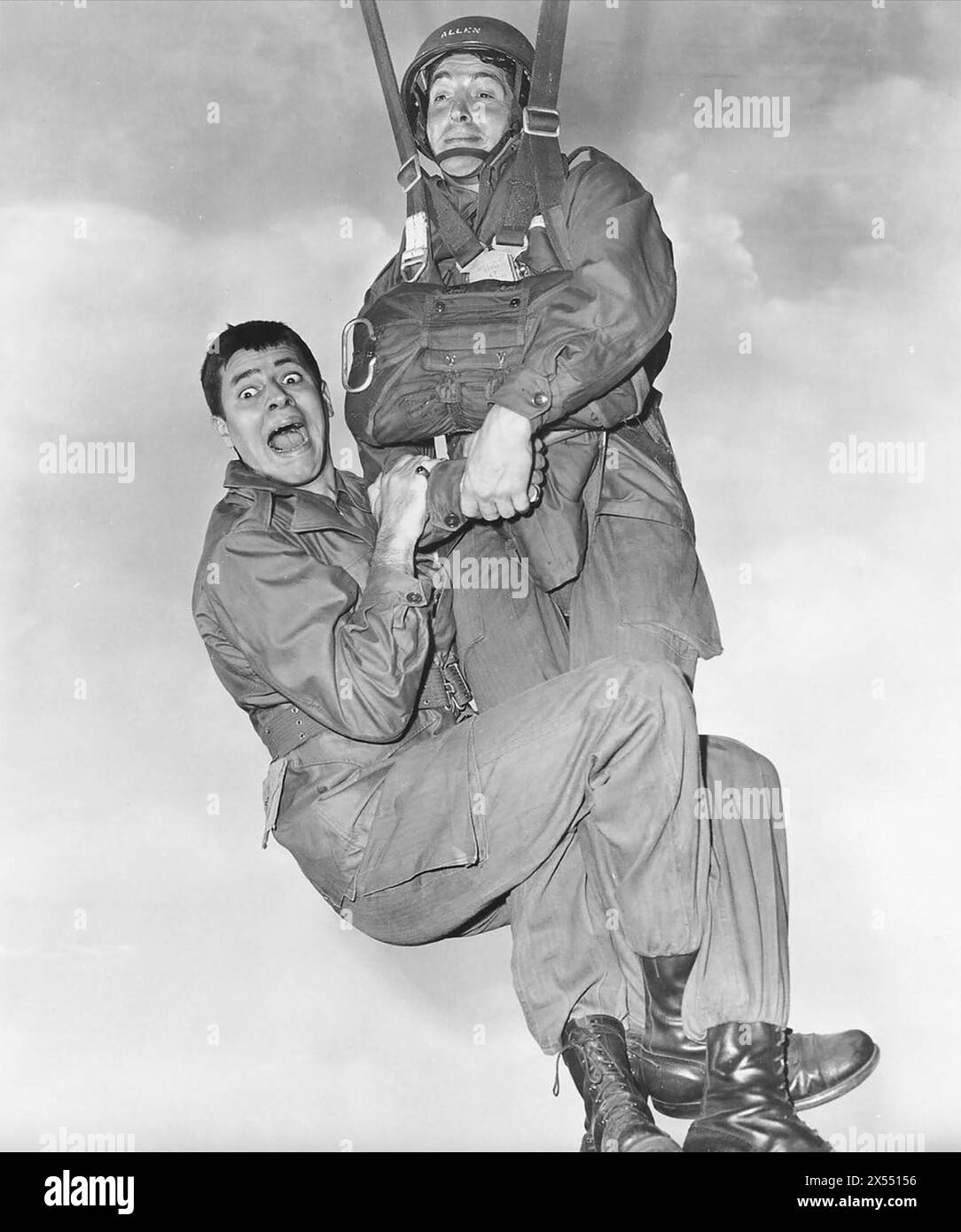 JUMPING JACKS 1952 Paramount Pictures film with Dean Martin at top and ...