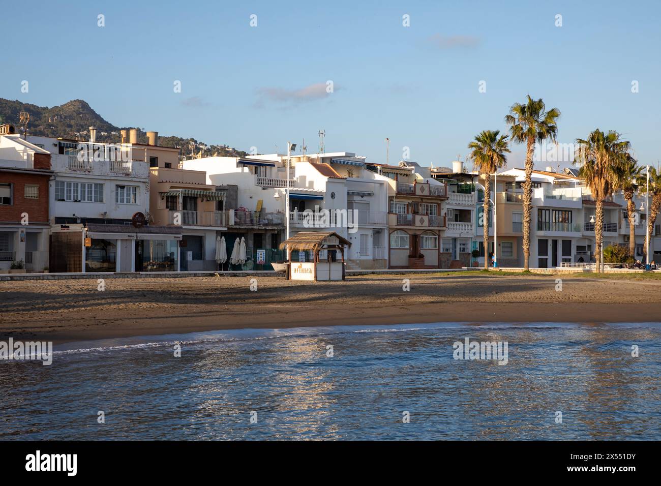 Malaga, Spain - 23rd April, 2024: Popular area of Pedregalejo on the ...