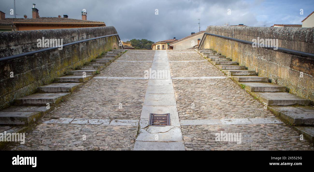 Puente de la Carcel or Medieval Prison Bridge. Estella-Lizarra town ...