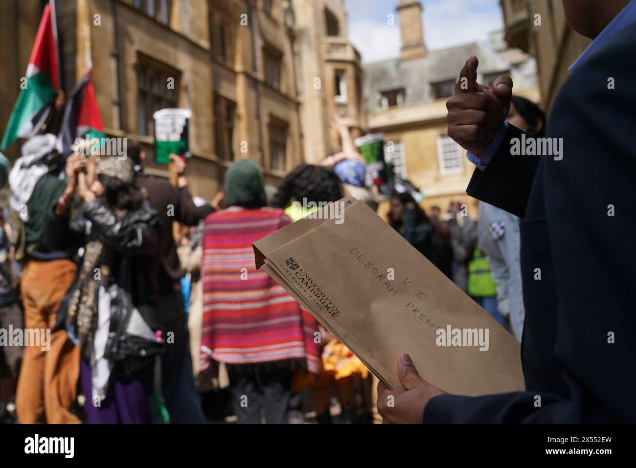 Demands delivered to the University for Vice Chancellor, Deborah ...