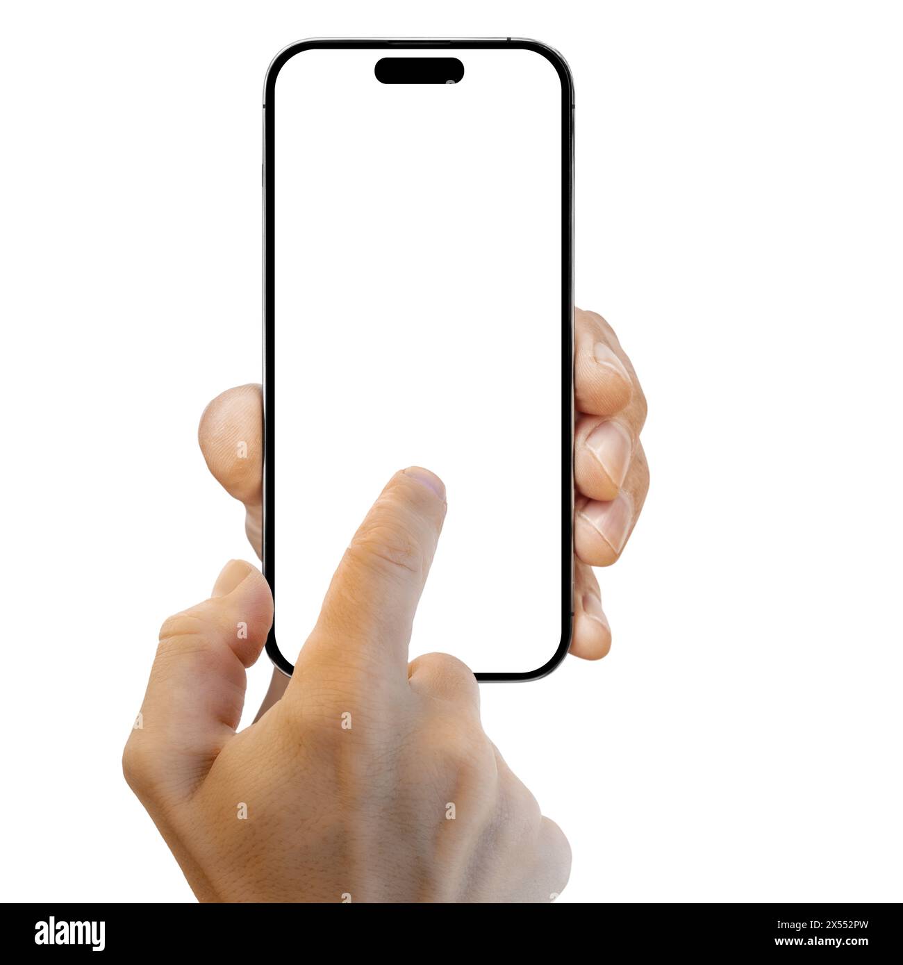 a phone in a hand Stock Photo - Alamy