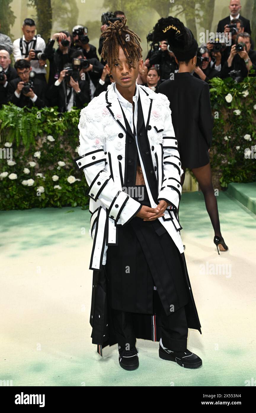 New York, USA. May 6th, 2024. Jaden Smith arriving at The Met Gala ...