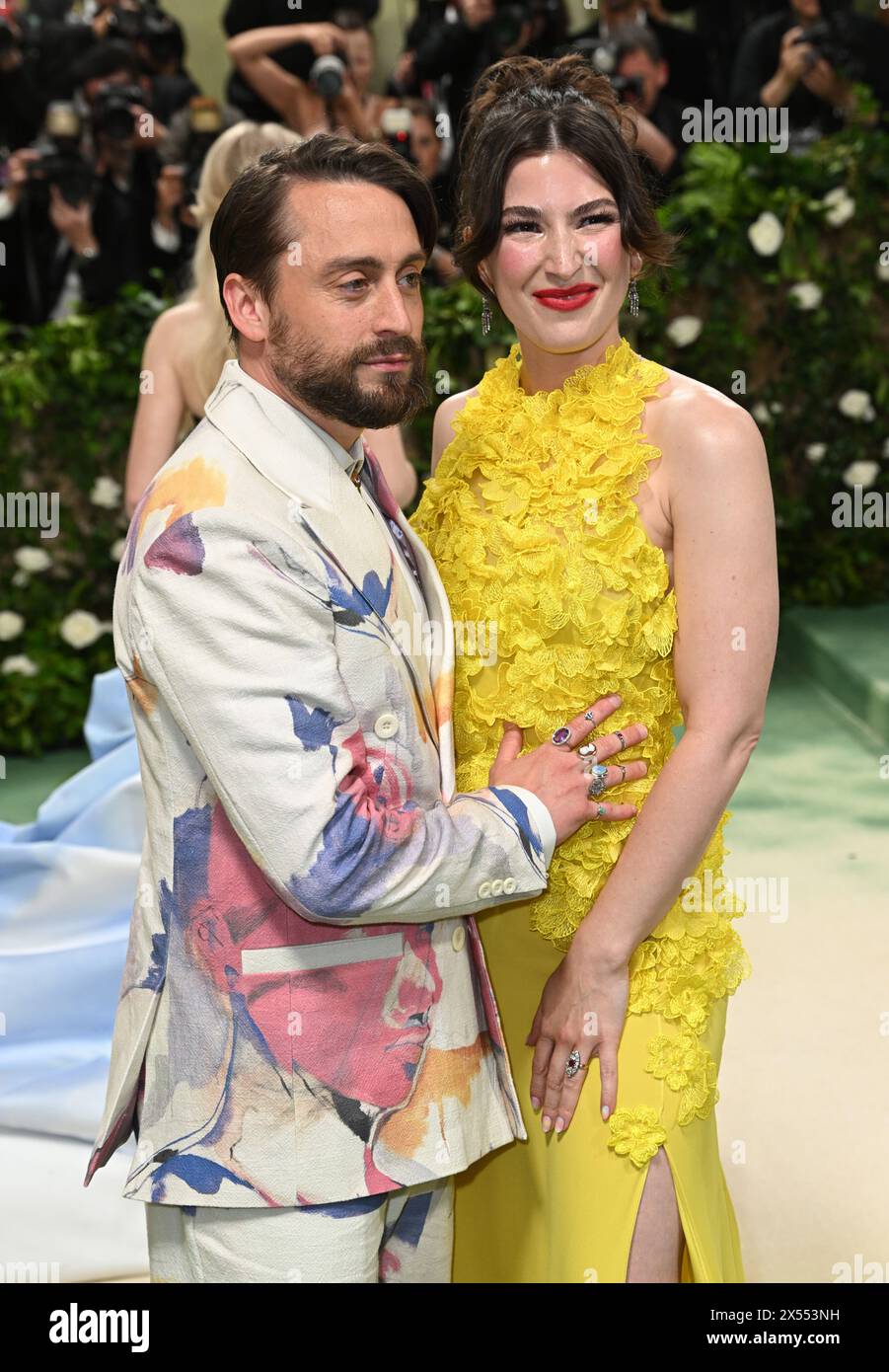 New York, USA. May 6th, 2024. Kieran Culkin and Jazz Charton arriving ...